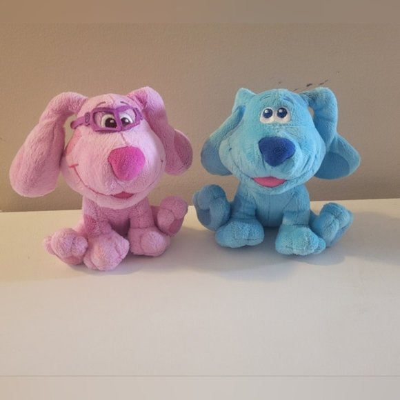 Blues Clues | Toys | Blues Clues And Magenta Plush Toys | Poshmark